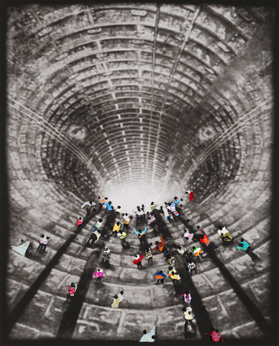 Juan Genovés | Asomo (2016) | Art Madrid'22 Contemporary Art Fair