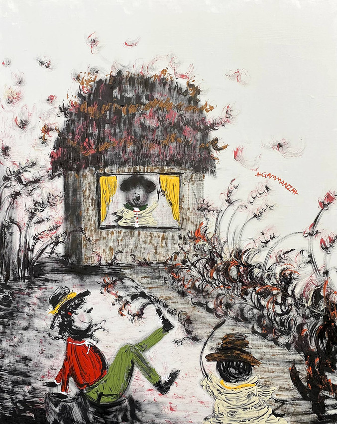 Art Madrid'24 – Gammanzi – Picnic at Home (2022)