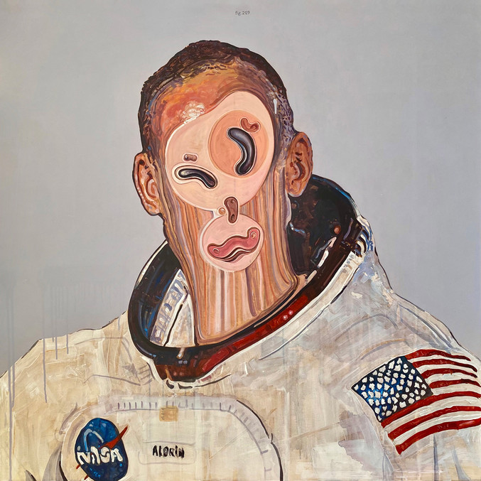 Art Madrid'24 – Jorge Luis Rodríguez Marrero – Buzz Aldrin (2022)